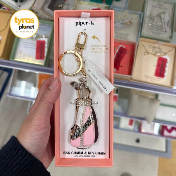 Piper K Bag Charm - Etsy