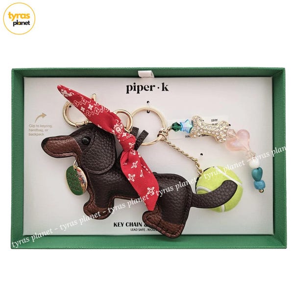 Piper K Bag Charm - Etsy