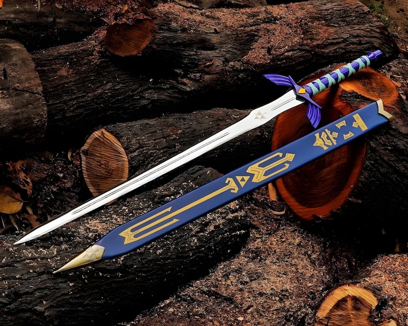 Hand-forged Medieval Longsword: Damascus Steel Knight Sword With ...