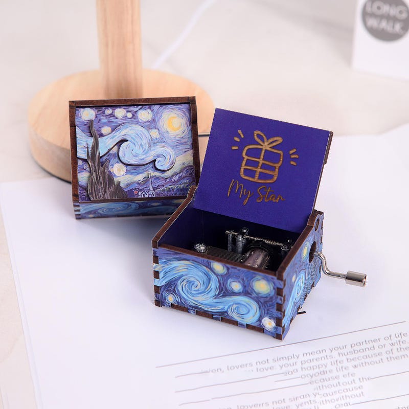 Hand Crank Music Box - Etsy