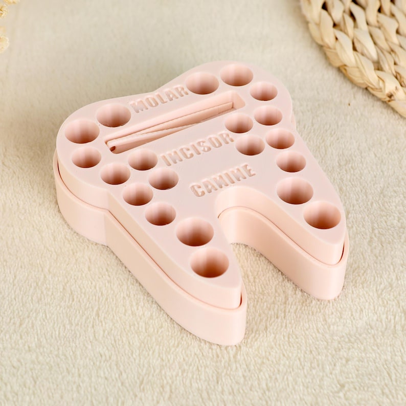 3D Print Tooth Box STL File, STL File for 3D Printing, Baby Tooth ...