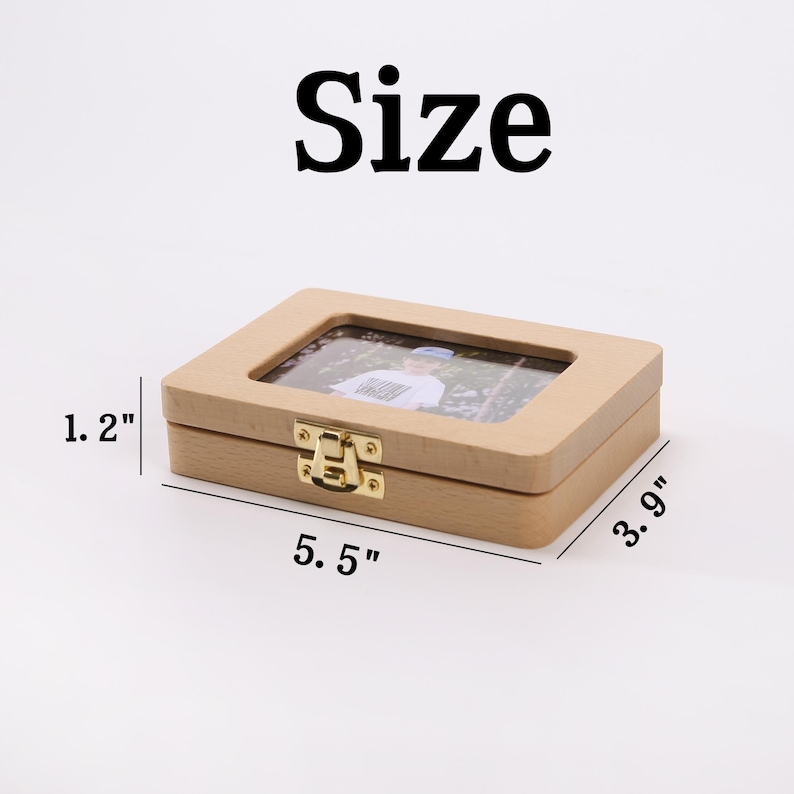 Birthday Custom Engraved Name Box for Teeth - Personalized Wooden Tooth ...