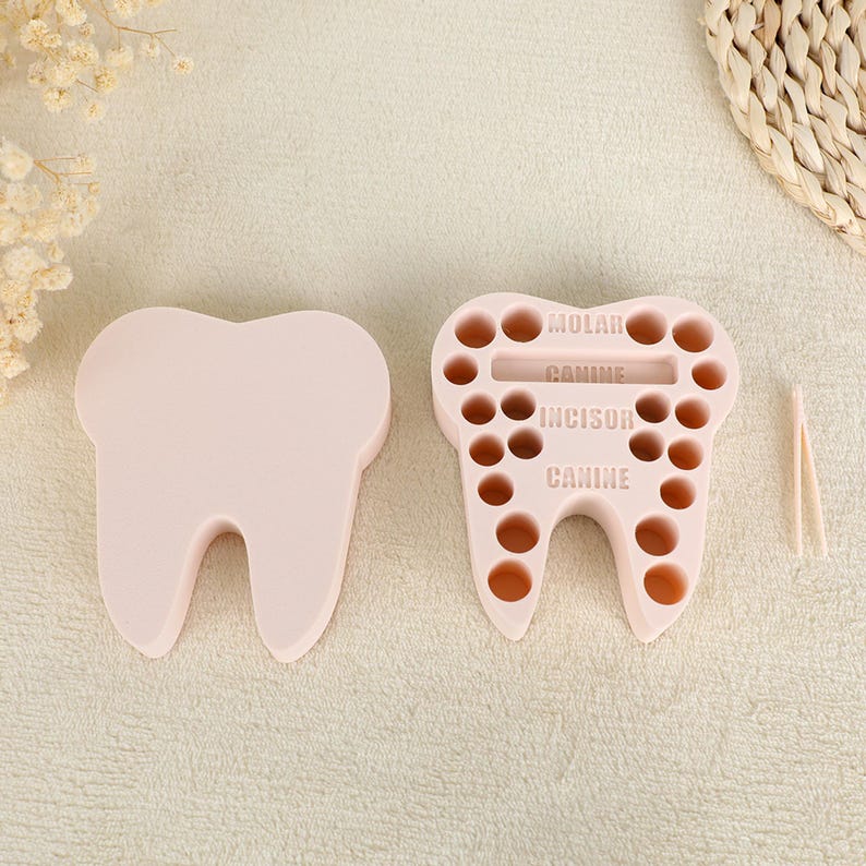 3D Print Tooth Box STL File, STL File for 3D Printing, Baby Tooth ...