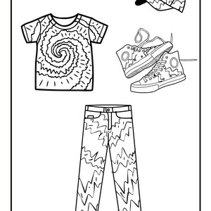 Fashion Designer Coloring Book - Etsy