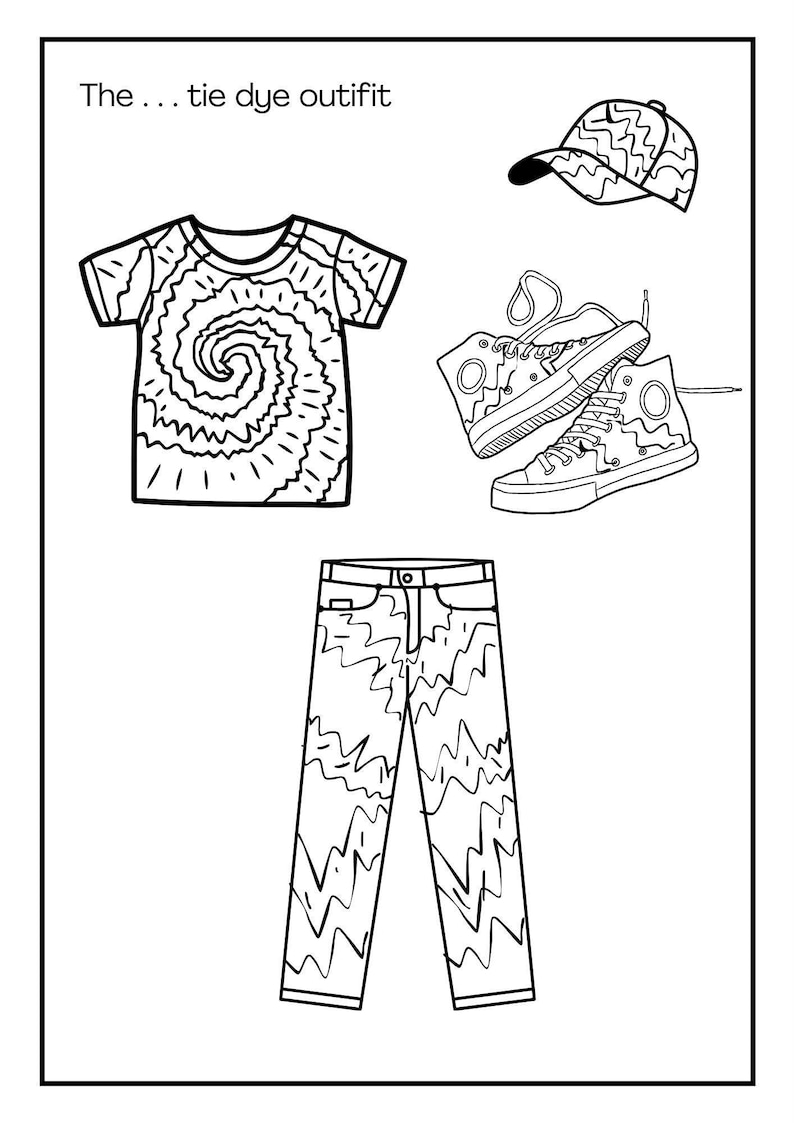 Fashion Designer Coloring Book - Etsy