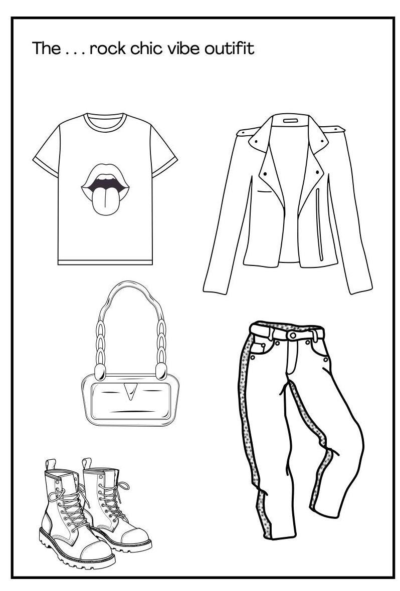 Fashion Designer Coloring Book - Etsy