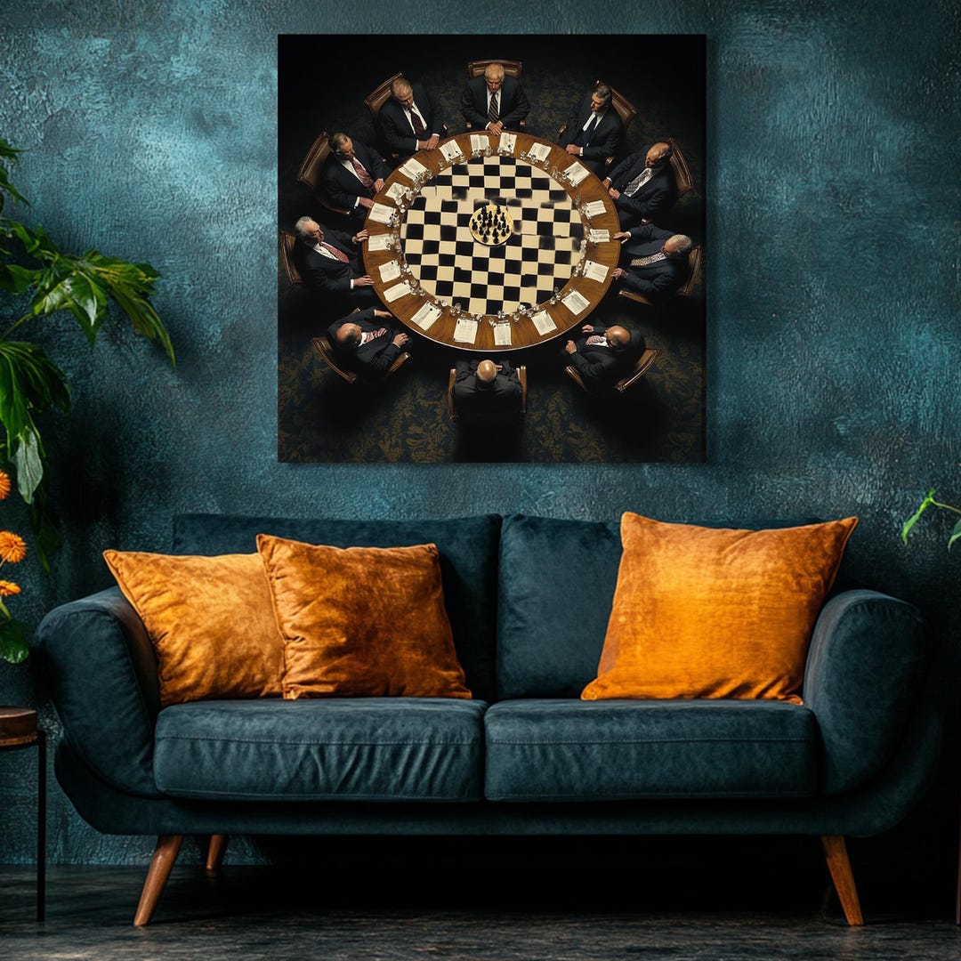 Political Wall Art Modern Political Canvas Print, Large Political Wall ...