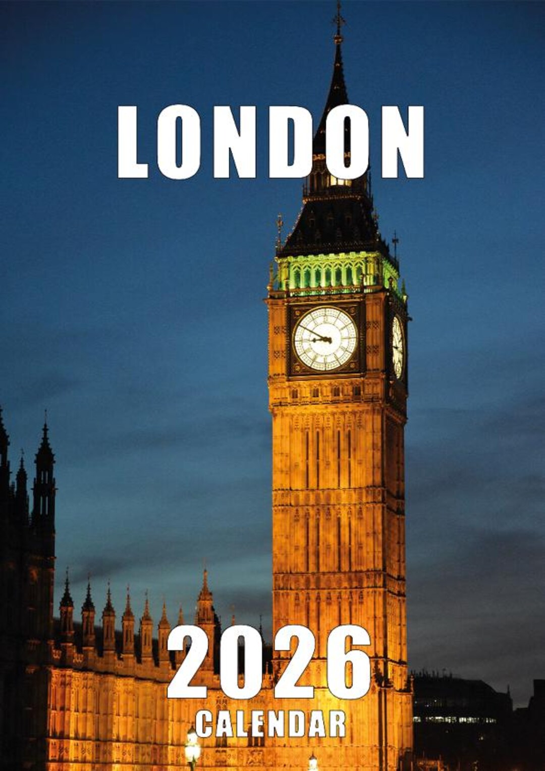 City of London Calendar - Etsy