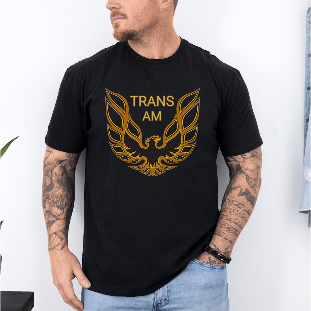 Trans Am Shirt: Classic Muscle Car Tee With Gold Eagle - Etsy