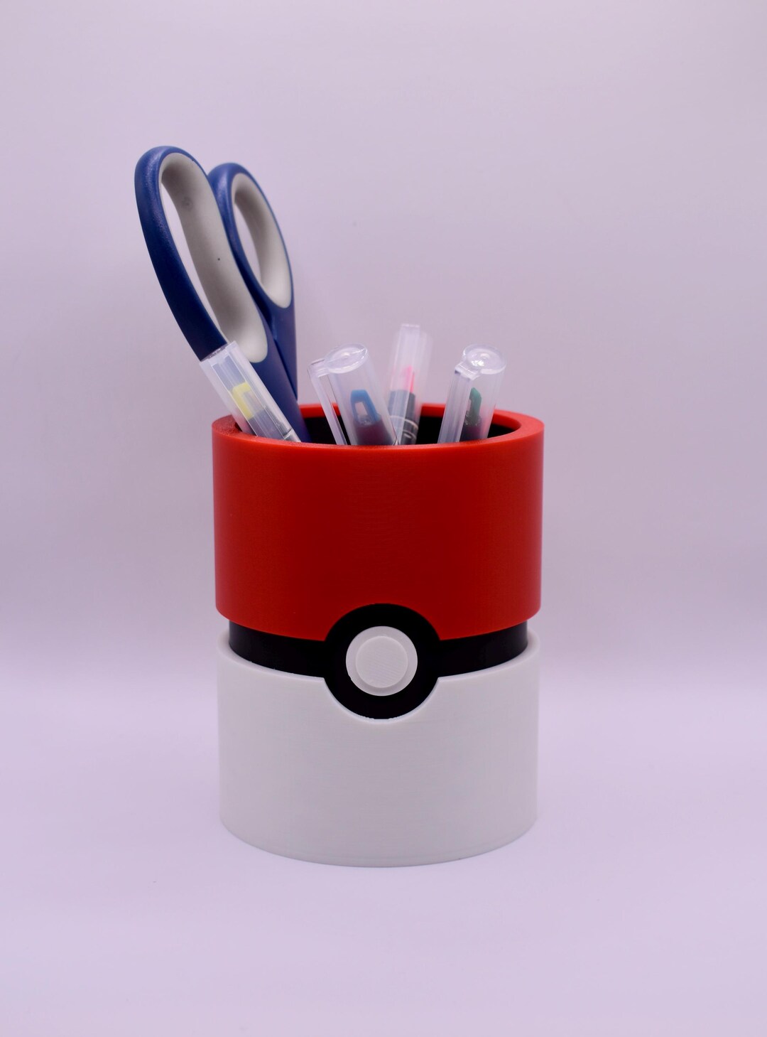 Pokémon Pokéball Pen Holder – 3D Printed Desk Organizer - Etsy