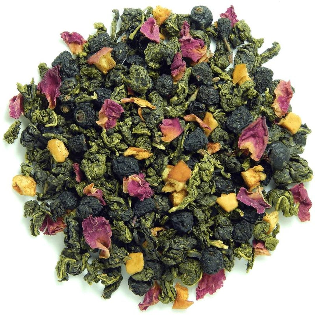 Oolong Tea "blueberry" | Premium Loose Leaf Tea With Sweet & Fruity ...