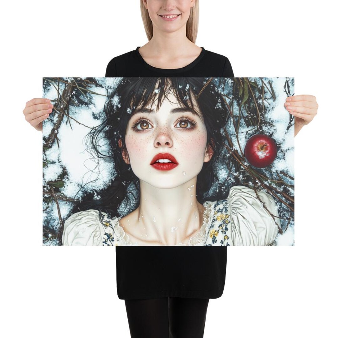 The Fairest Fall - Snow White Print - Etsy