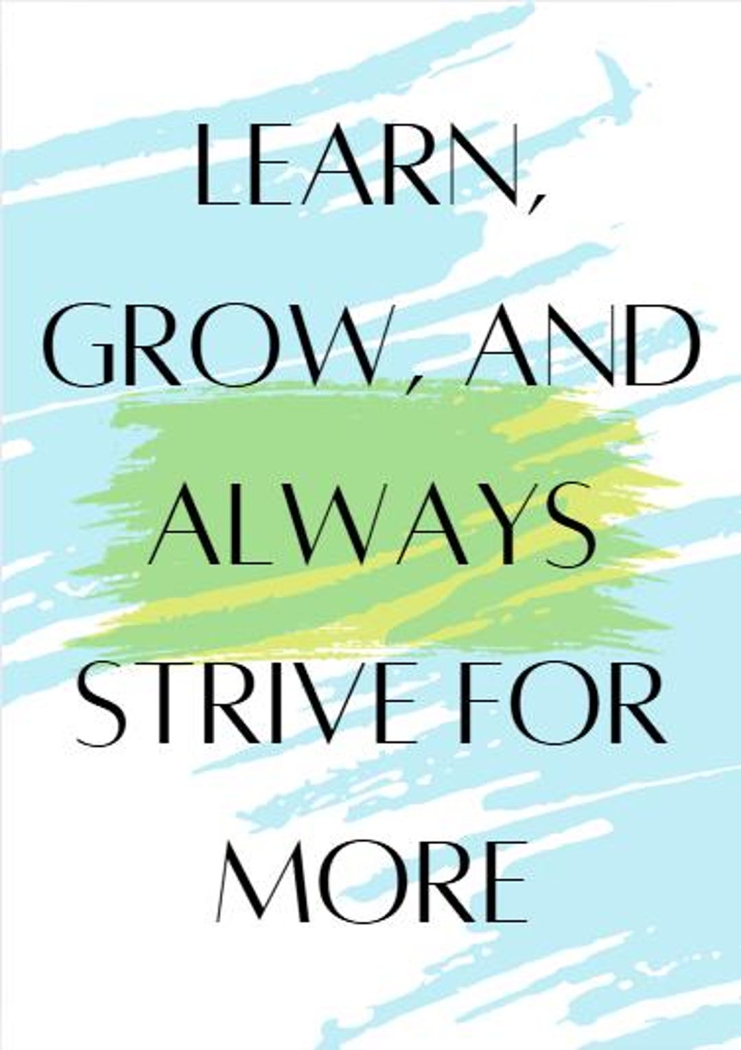 16 Inspirational and Motivational Quotes| A4 Size| 8.3 X 11.7 Inches ...