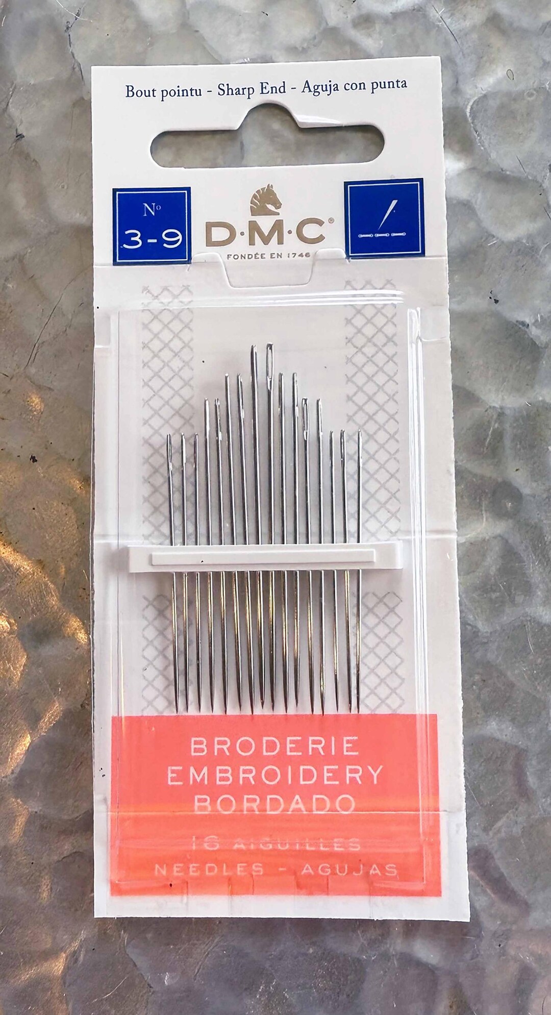 DMC Embroidery Needles - Excellent Quality, Sizes 3-9 - Etsy