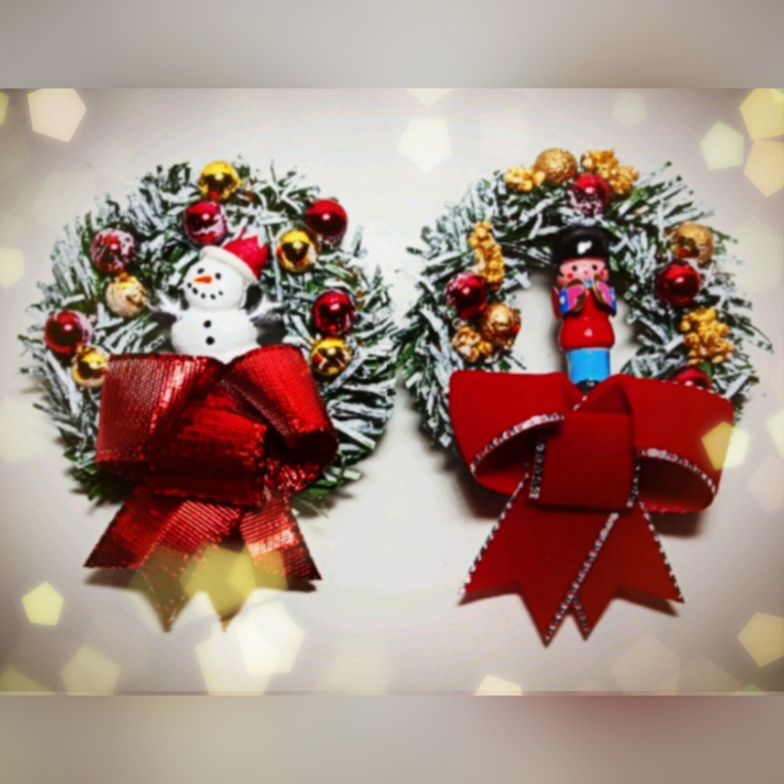 Miniature Wreaths 4 Pc Plain Mini Wreaths Mini Wreaths to - Etsy