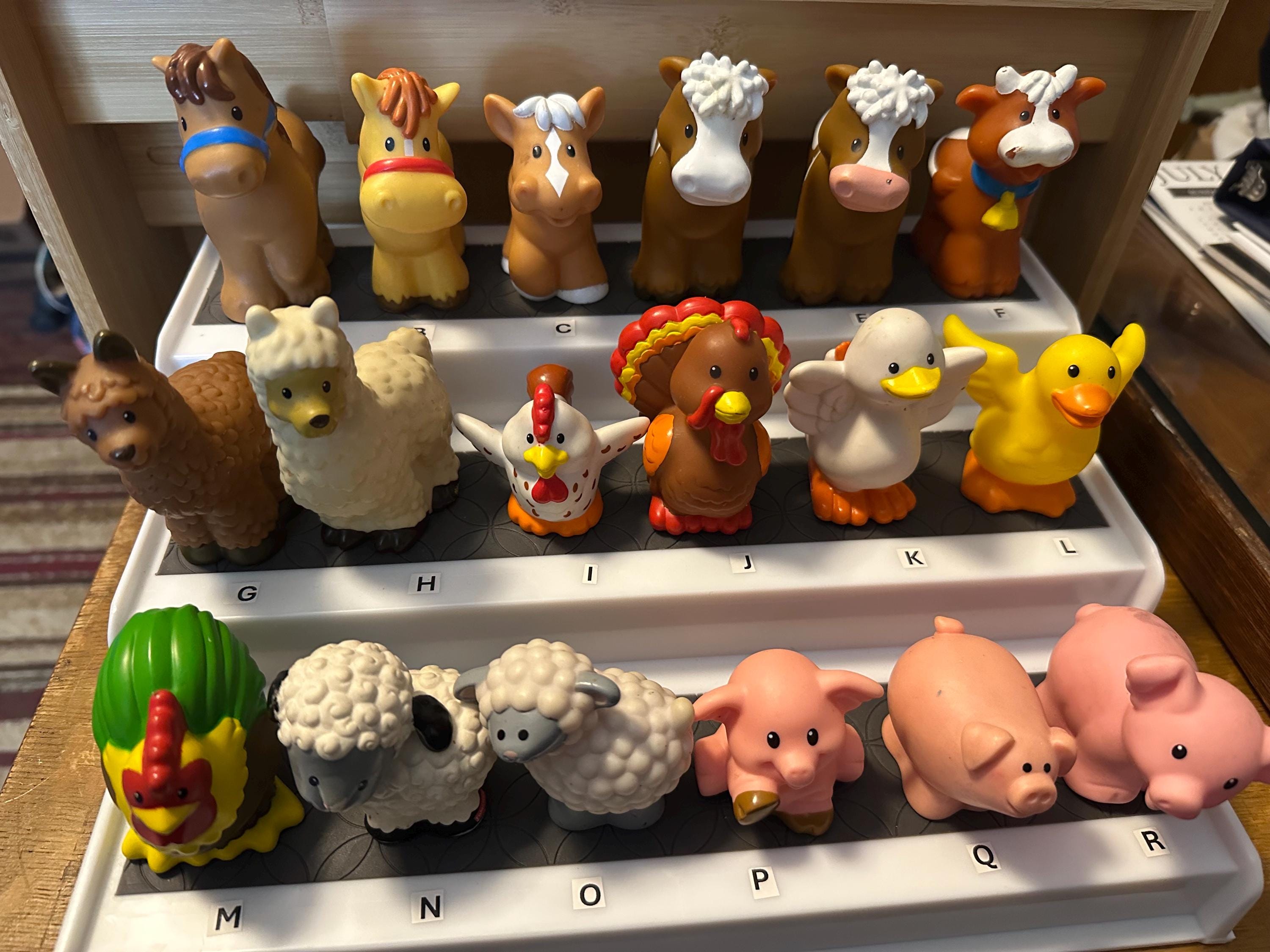 Pick Your Fisher Price Farm Animals. Cows, Ducks, Turkey, Pigs, Horse, Llama and More. - Etsy