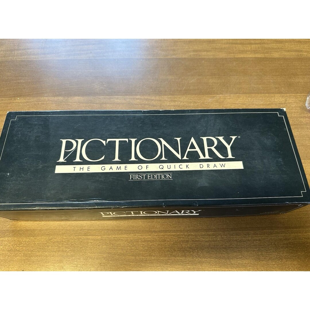 VINTAGE Pictionary Game First Edition COMPLETE 1985 Classic Drawing ...