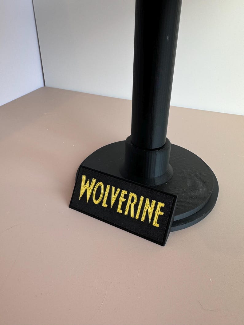 Wolverine Helmet Raw 3d Printed Deadpool - With Stand Magnetic Xmen - Etsy