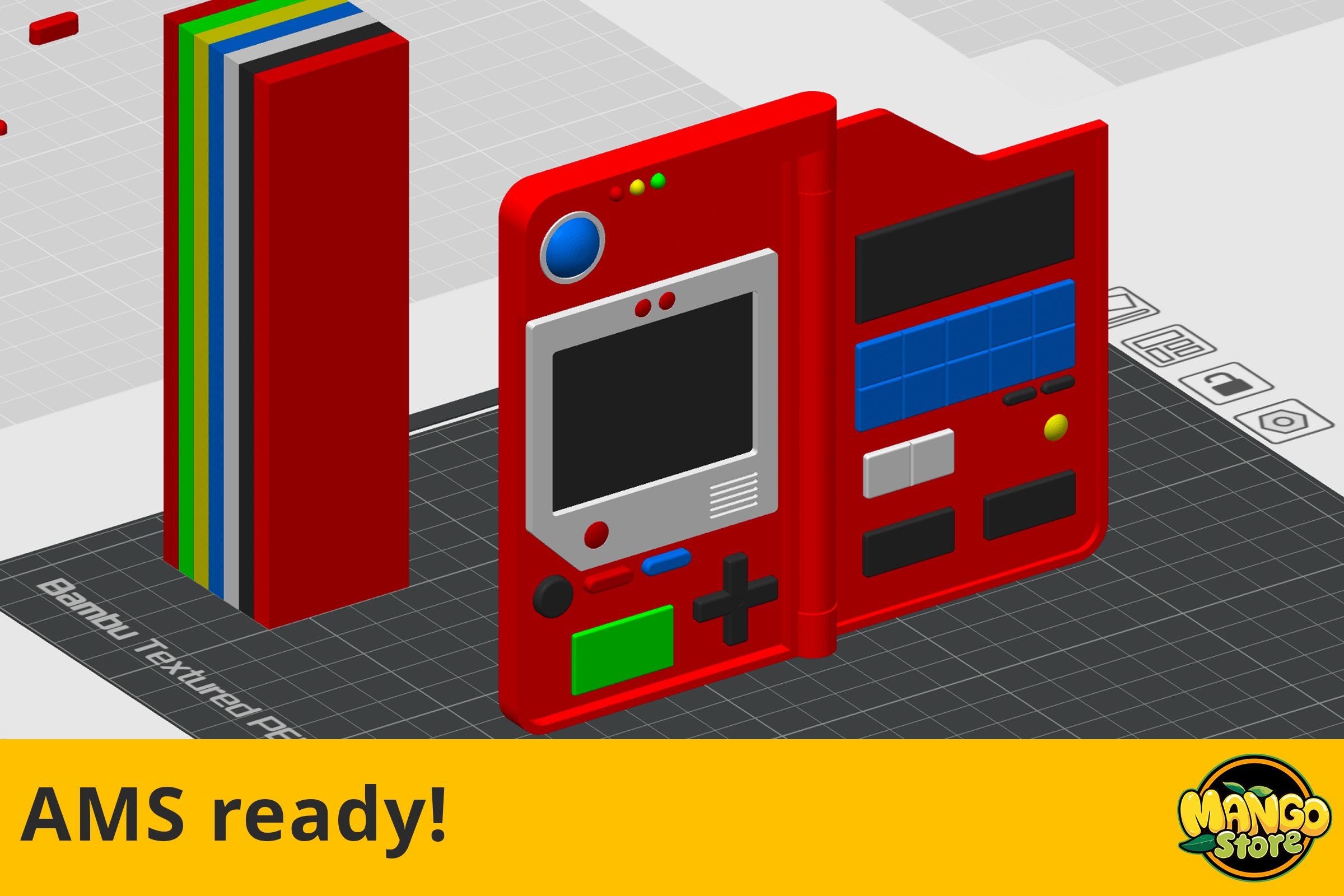 Pokemon Kanto Pokedex 3D Print STL Files - AMS Compatible! - Etsy