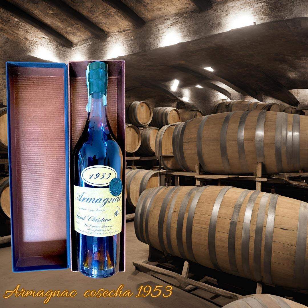Exceptional Armagnac Made in 1953. saint-christeau Winery auch-gers ...