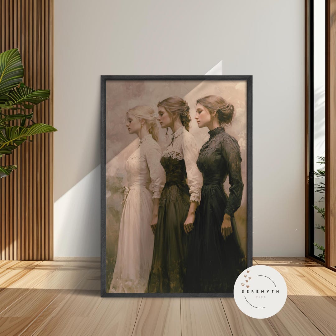Vintage Women Print Vintage Girly Wall Art Vintage Wall Art Vintage ...