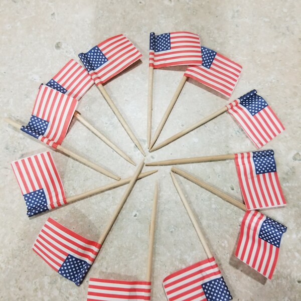 American Flag Picks - Etsy