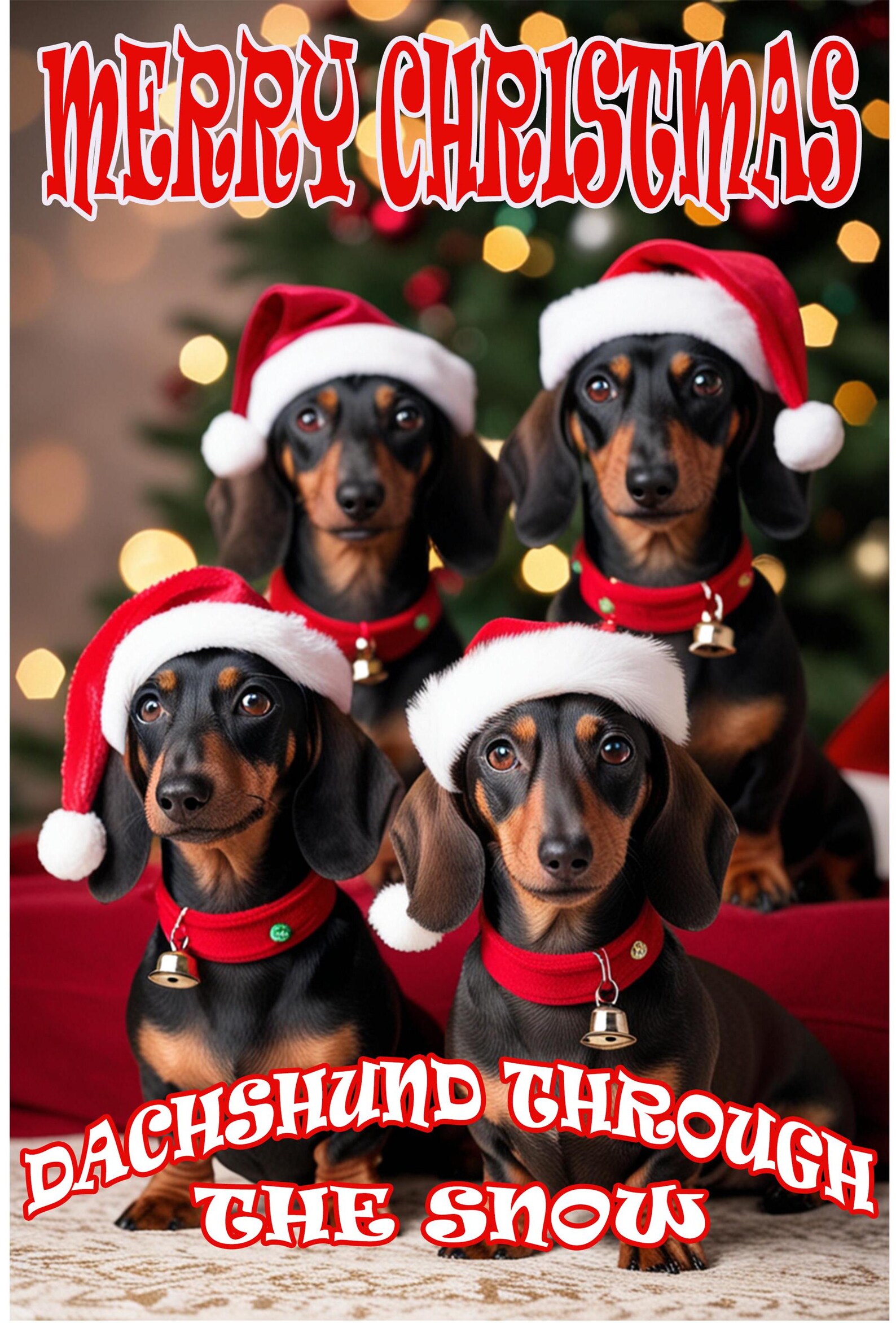 A Dog Lovers Christmas Dachshund Edition - Etsy