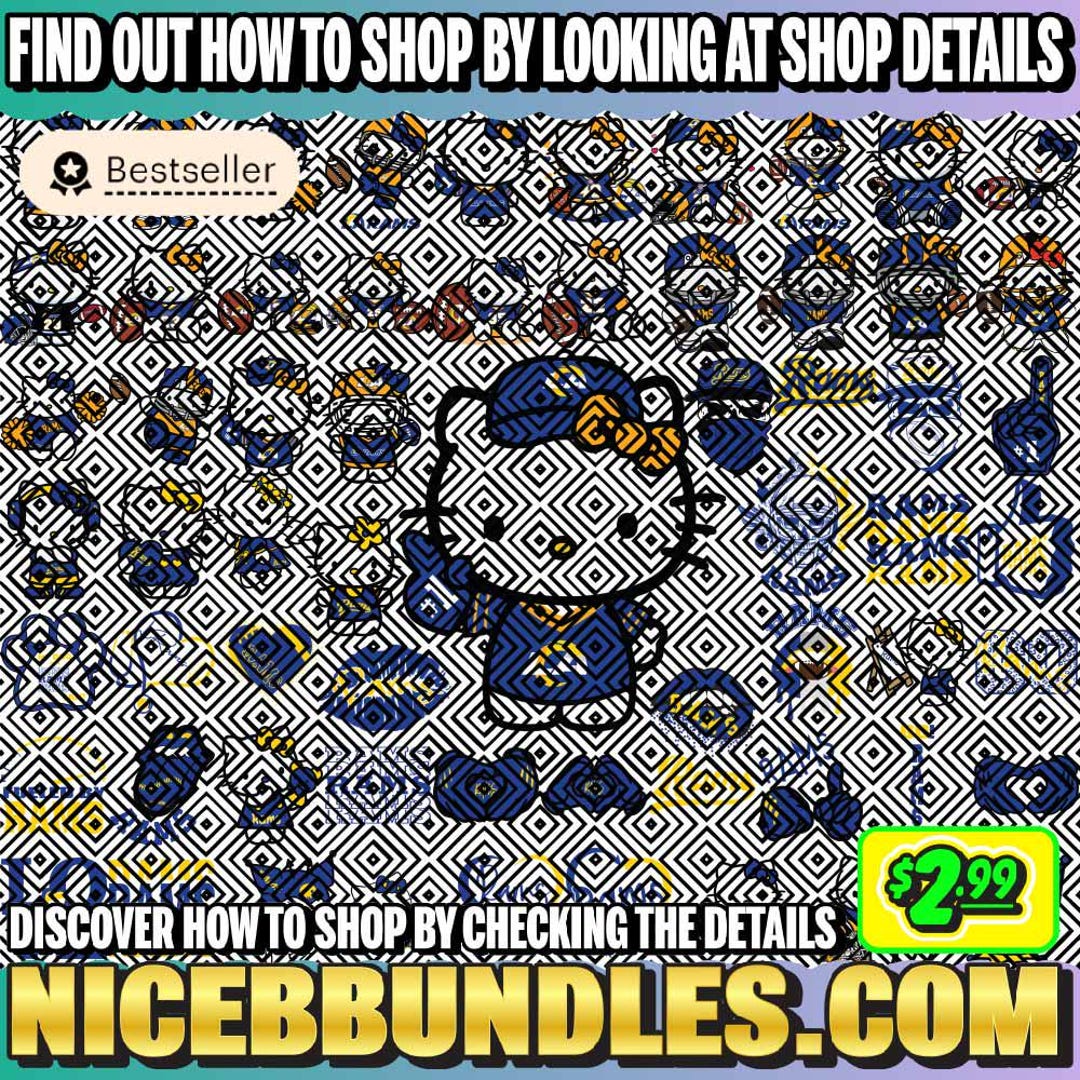 310 Hello-kitty Los-angeles-rams Logo Files Svg, Los-angeles-rams Svg ...