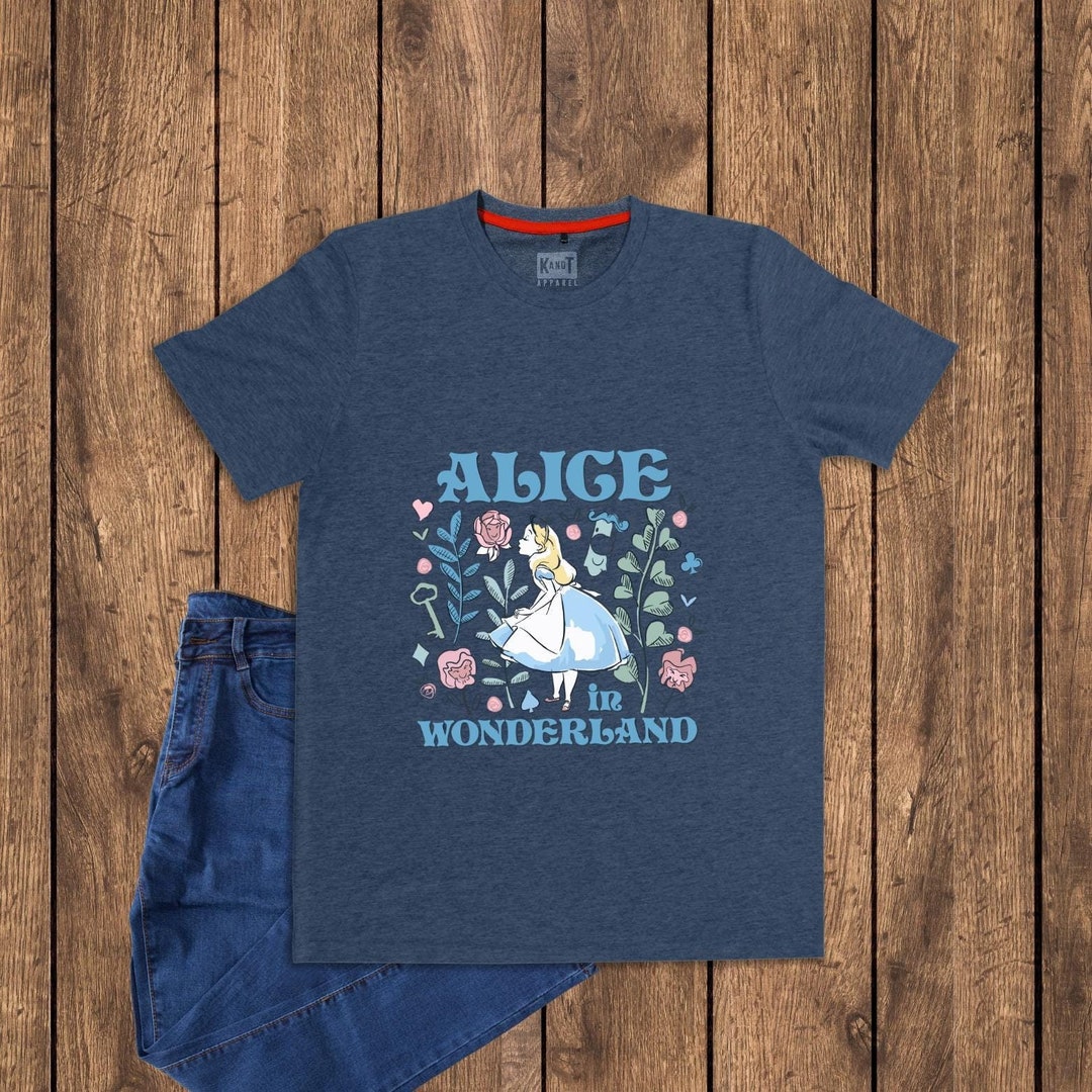 Alice in Wonderland T Shirt, Disney Alice Tee, Princess Alice Shirt ...