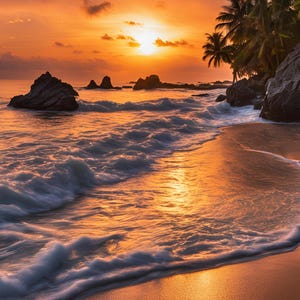 Beaches and Sunset Image Set - 03 - Etsy