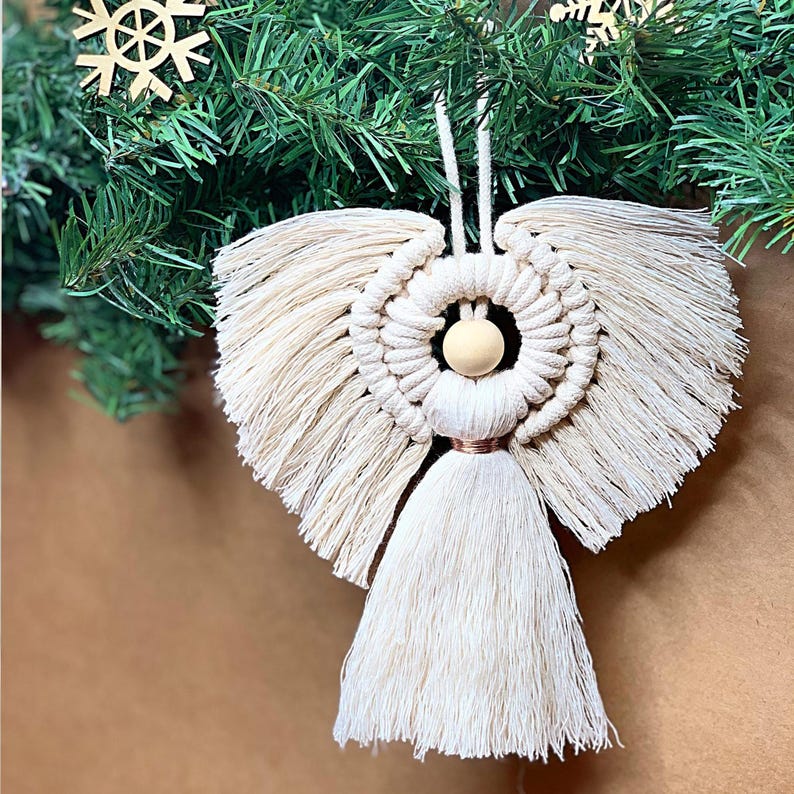 Macrame Angel Tutorial Pdf DIY Pattern for Beginner Step by Step ...