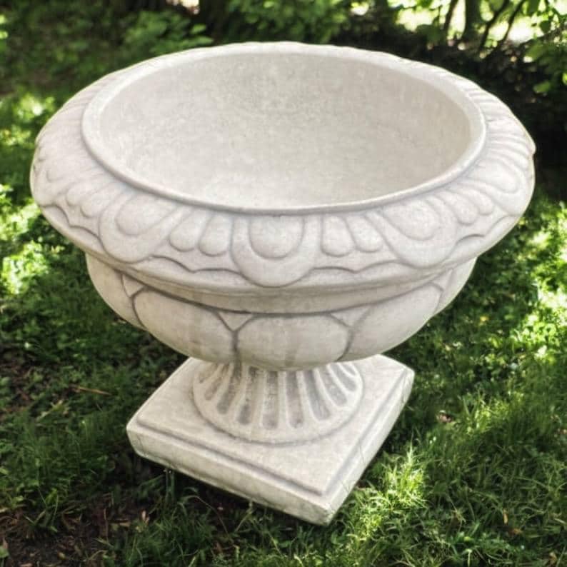 Large Planter Figure / Yard Plant Pot Idea / Lawn Flowers Pot / Outdoor ...
