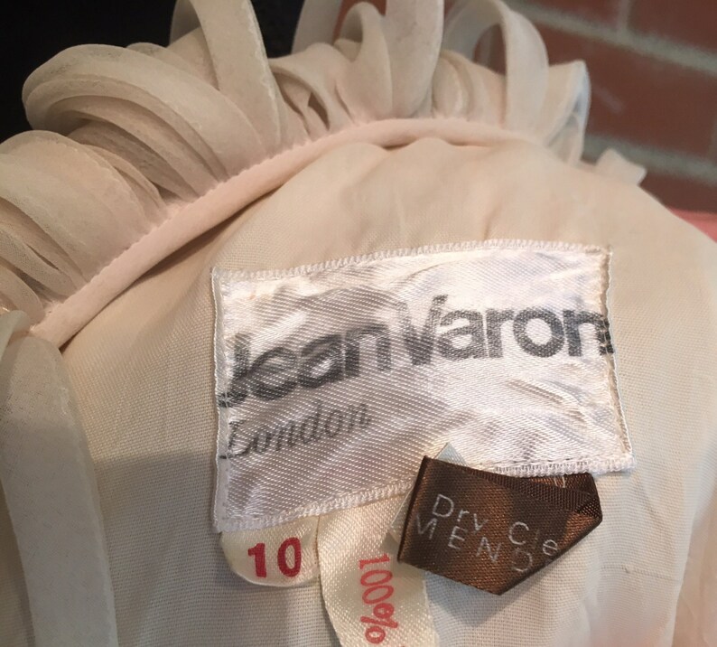 Jean Varon off the Shoulder Evening Gown - Etsy