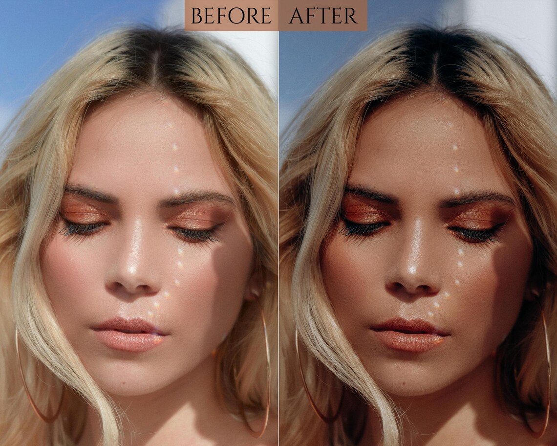 10 Luxe Portraits Lightroom Mobile & Desktop Presets | Beauty, Wedding ...