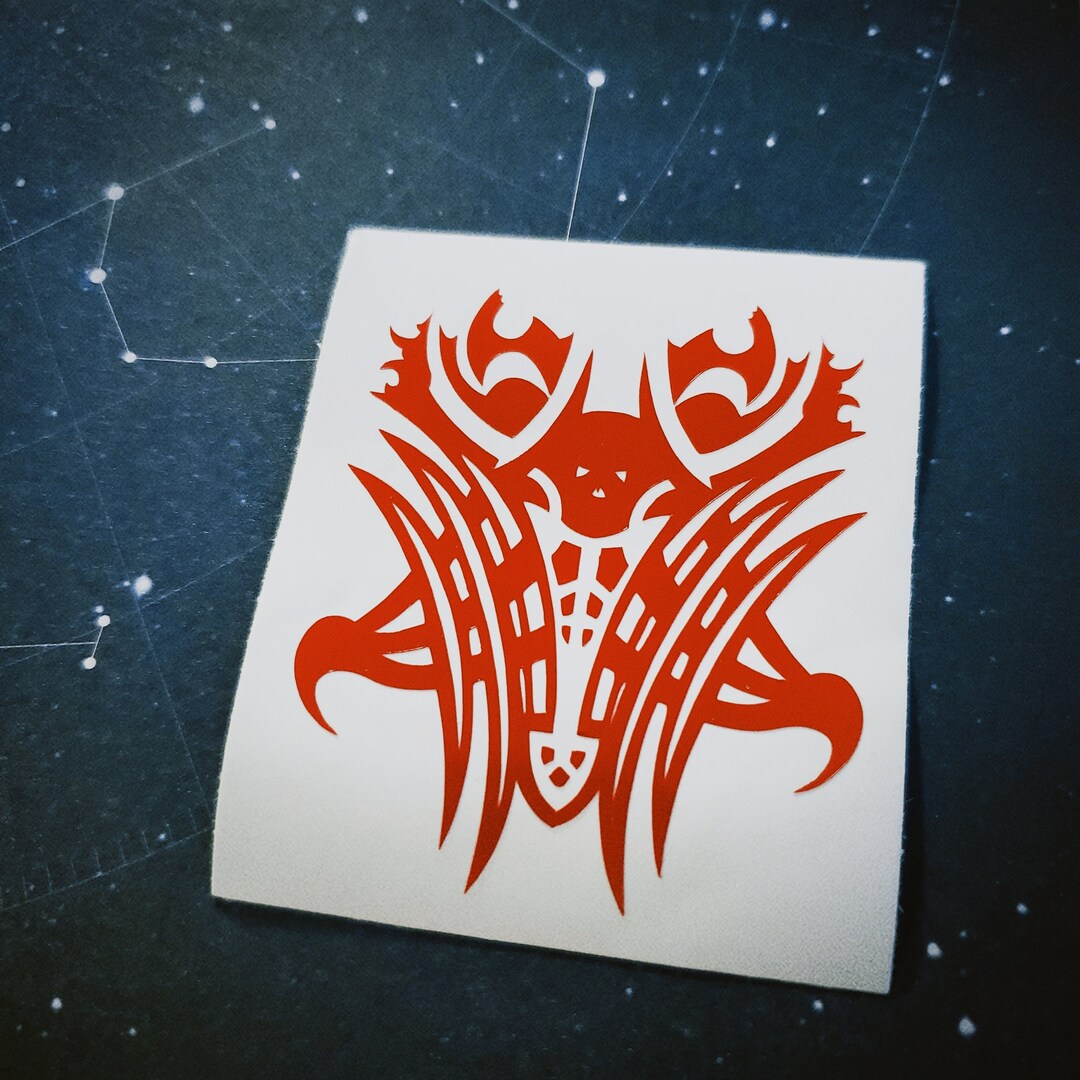 Hades Glyph FFXIV Inspired Vinyl Decal - Etsy