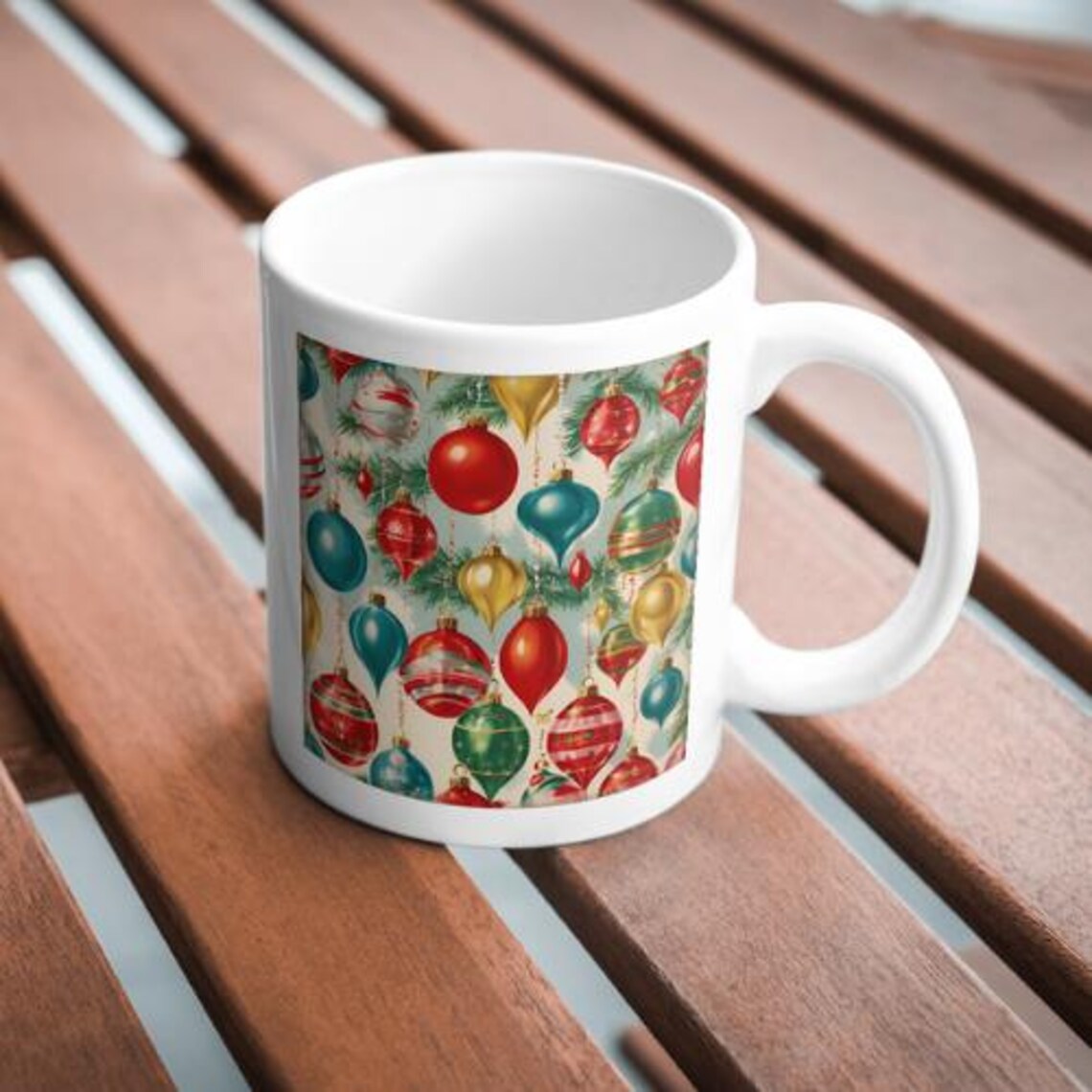 Shiny Brite Vintage Christmas Ornaments Clipart - Etsy