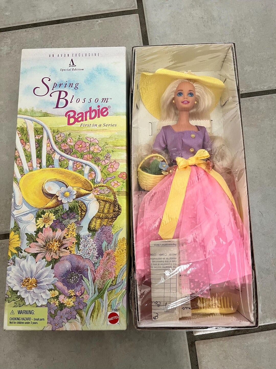Spring Blossom Barbie by Avon Mattel #15201 - Etsy