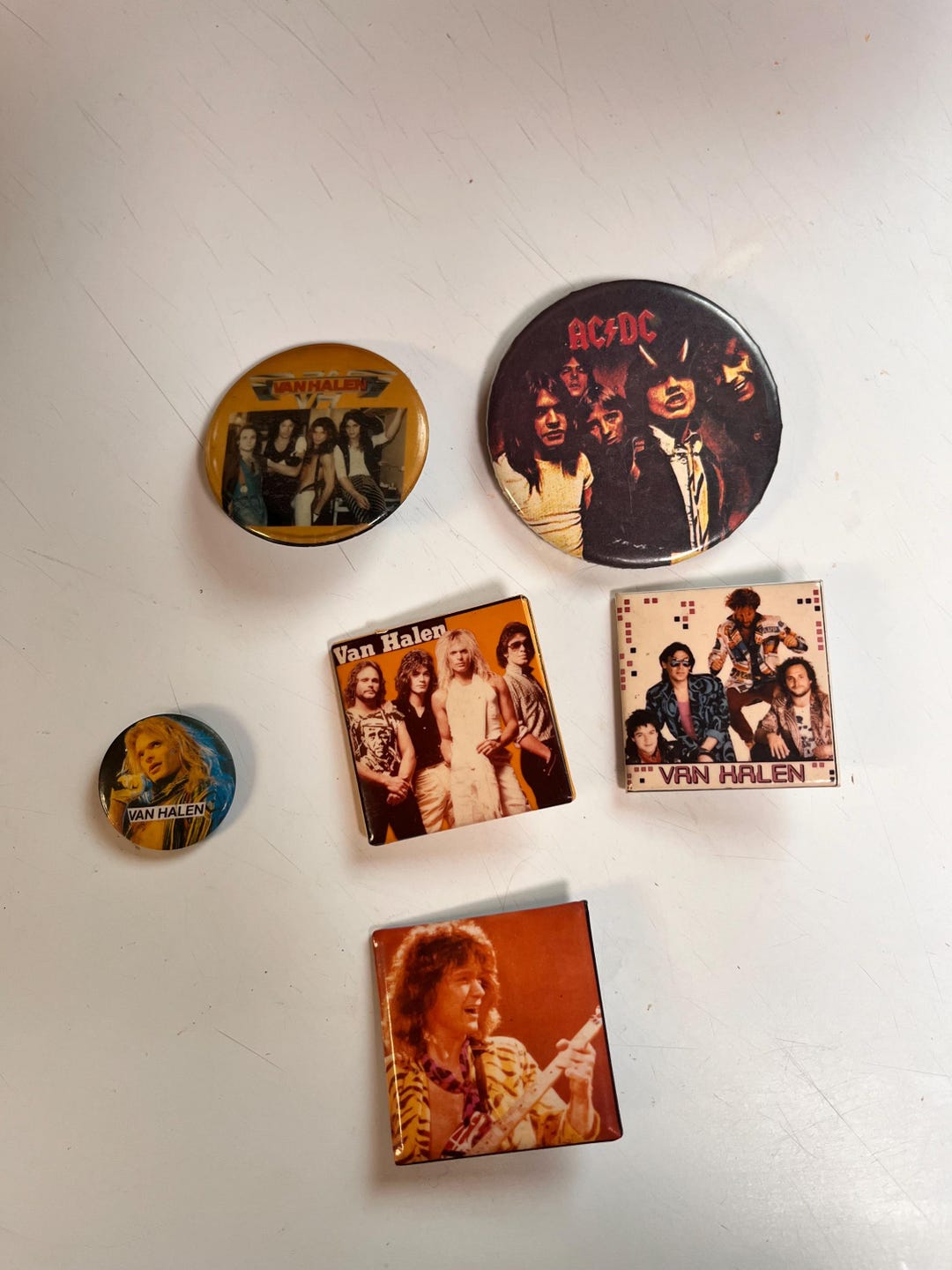 Vintage Rock N Roll Buttons - Etsy
