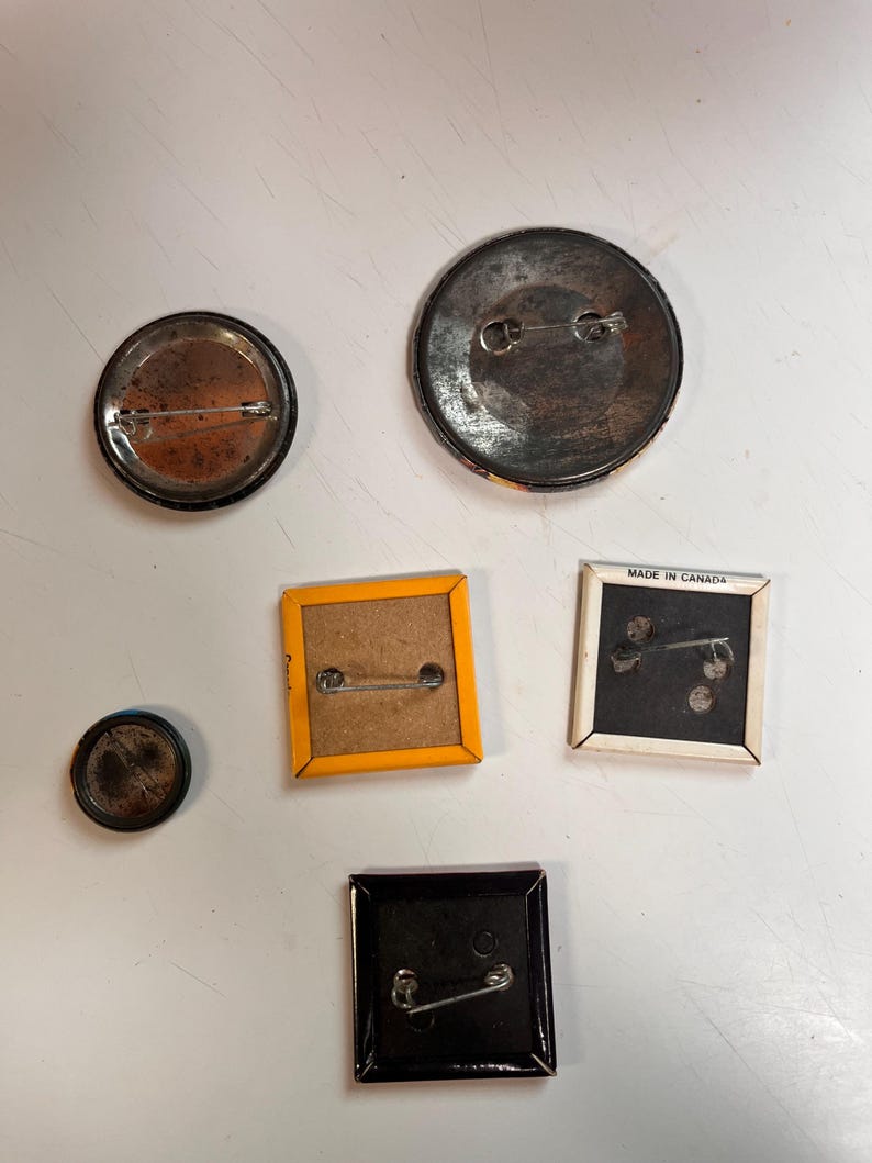 Vintage Rock N Roll Buttons - Etsy