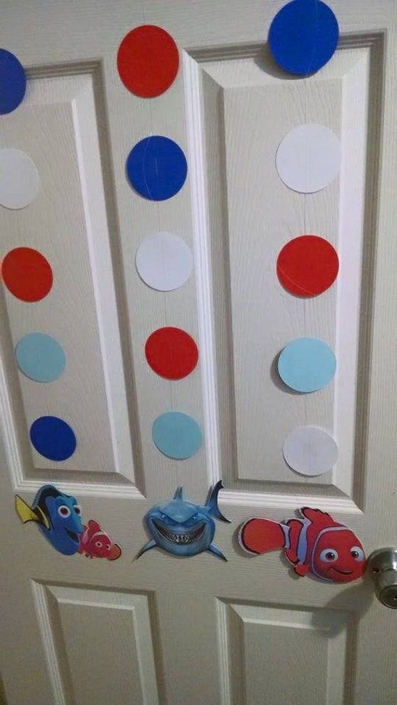 Printable Finding Nemo Hanging Cutout Danglers Birthday Party | Etsy