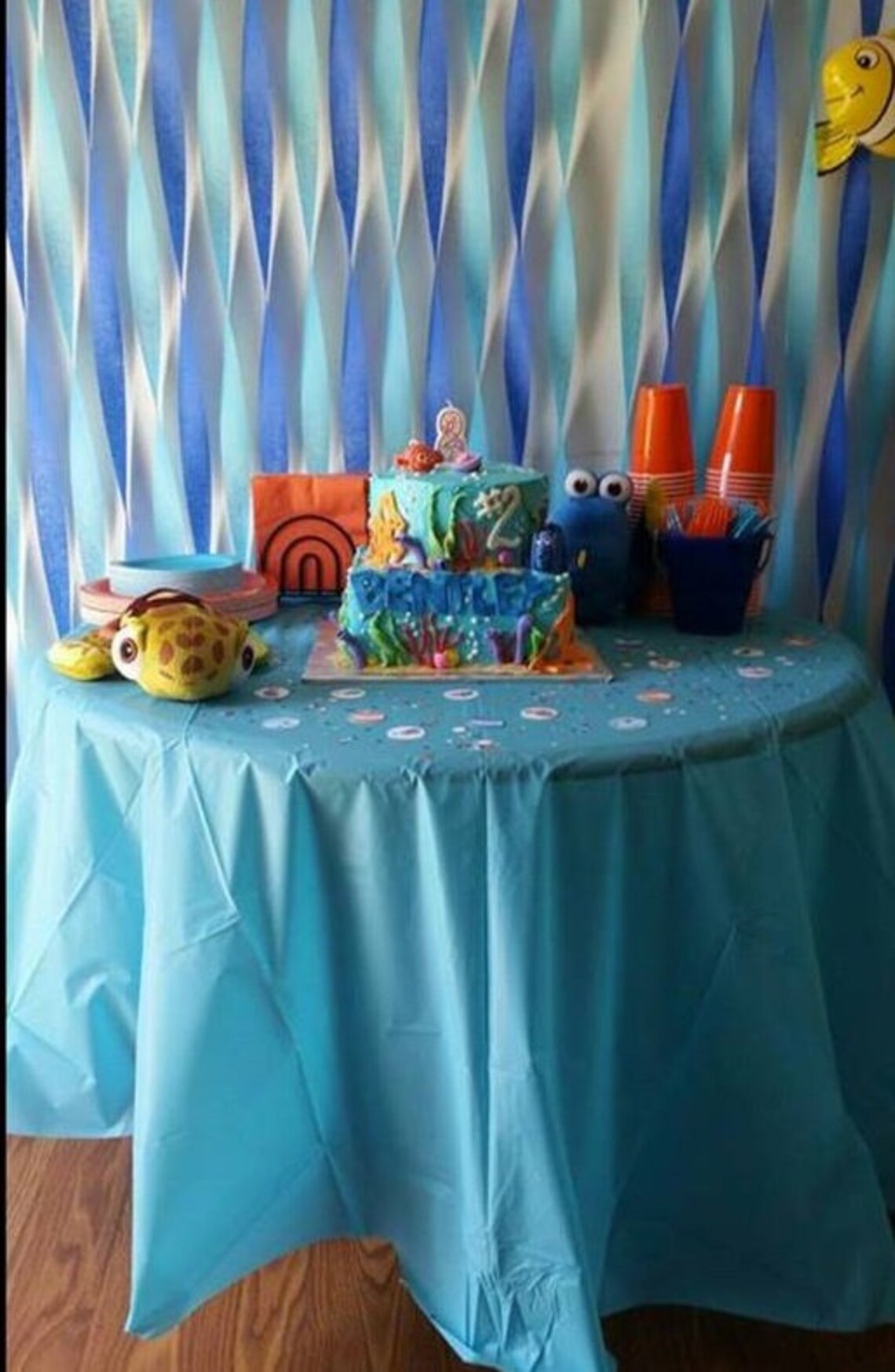 Printable Finding Nemo Happy Birthday Banner Party Decorations - Etsy ...