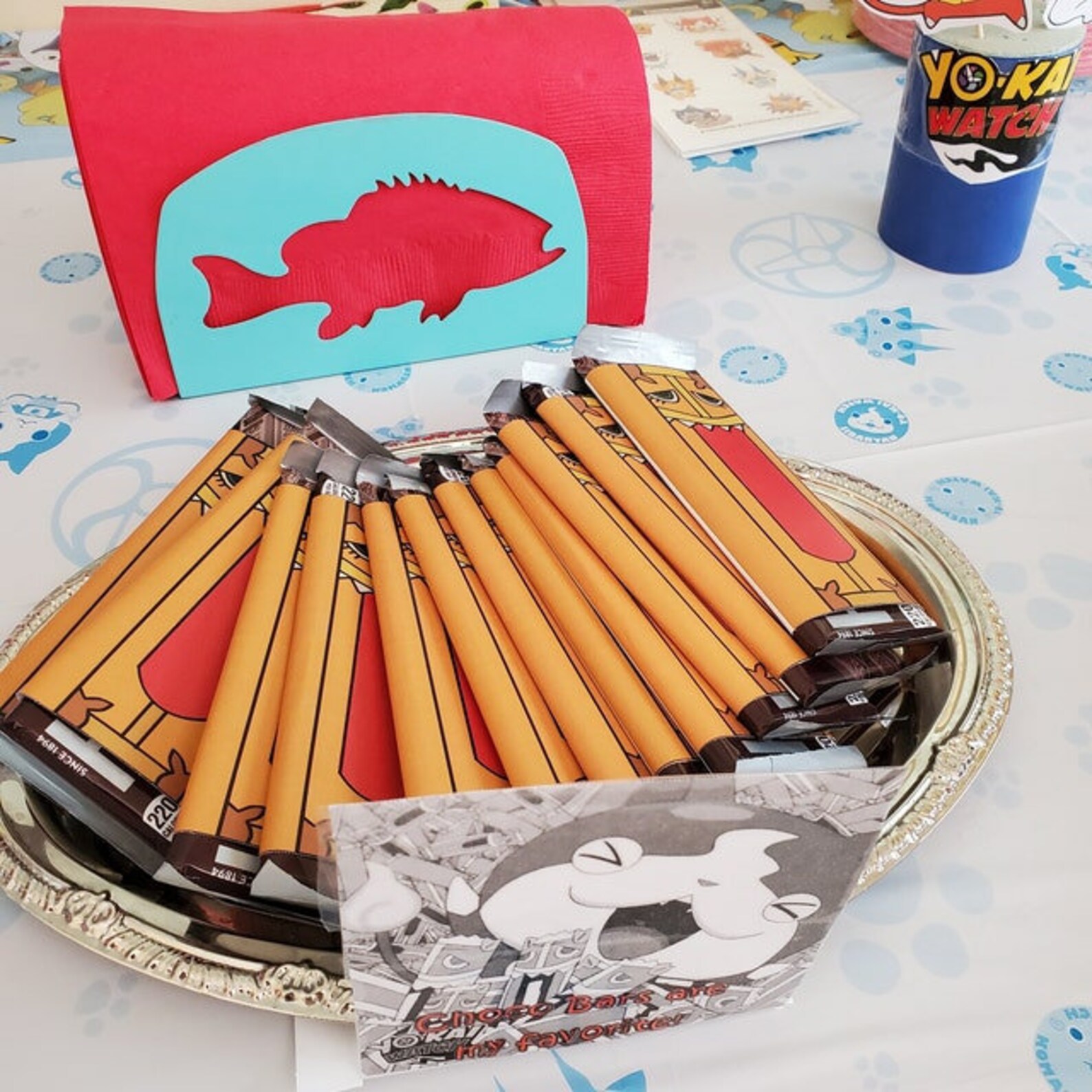 Yokai Watch Choco Bar Candy Wrappers Stickers 10 per Set - Etsy