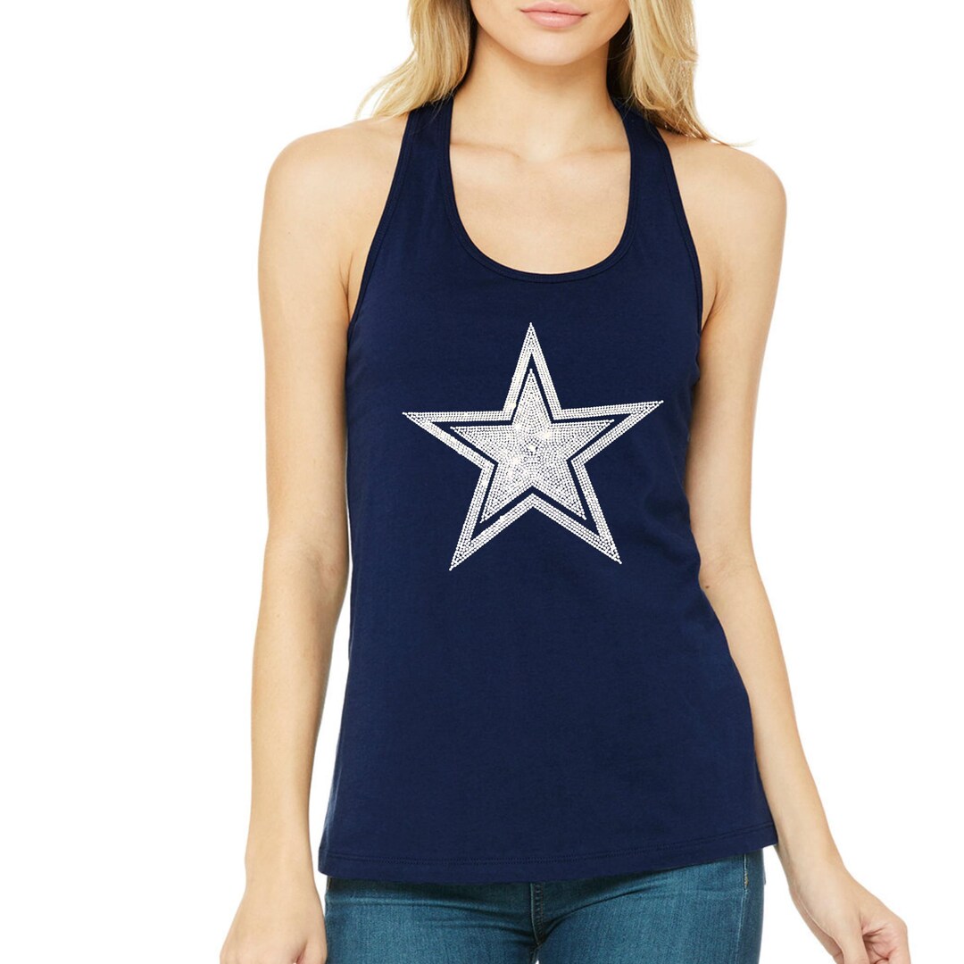 Bling Star Women V-neck, Texas Mascot Top, Dallas Texas Shirt, Dallas ...