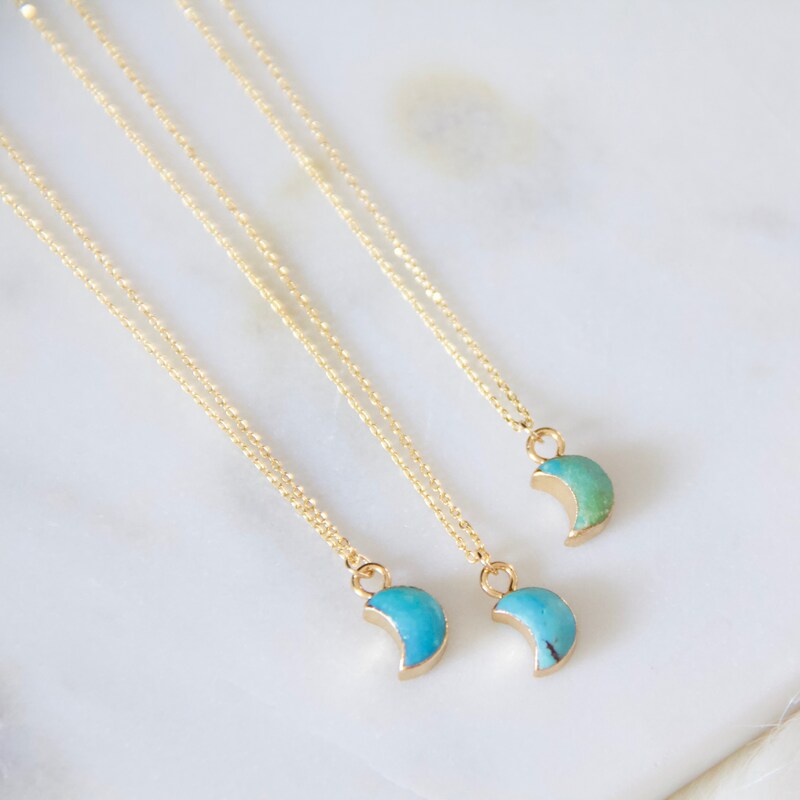 Turquoise Moon - Etsy
