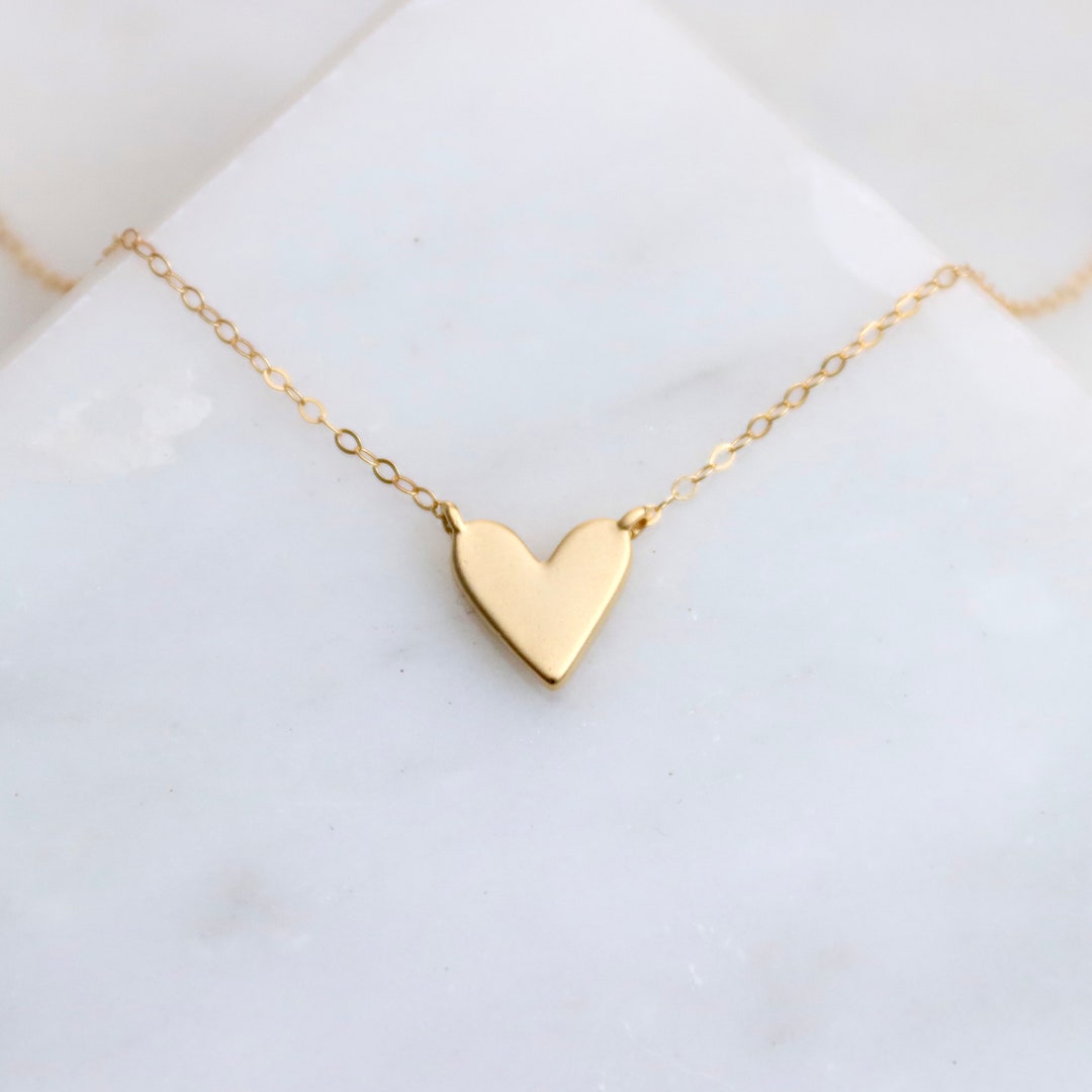Heart Necklace - Etsy