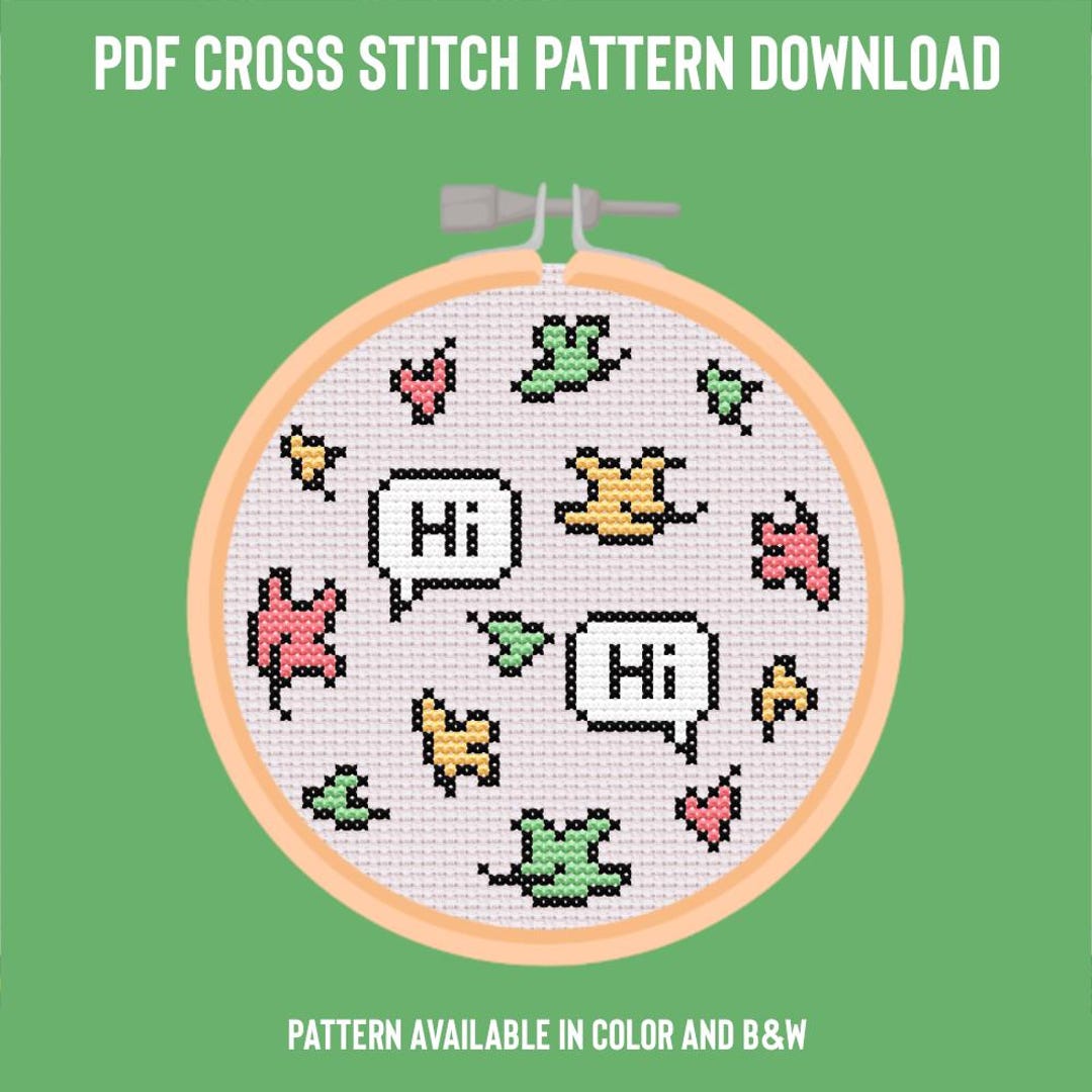 Heartstopper 4" Cross Stitch PDF Pattern Instant Download - Etsy