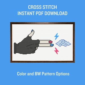 Jinx / League of Legends and Arcane Cross Stitch PDF Pattern Instant ...