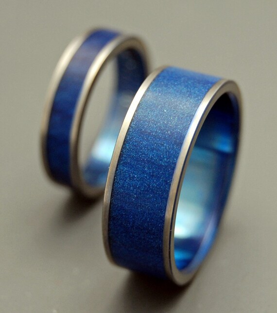 Wedding Rings Titanium Rings Resin Rings Mens Rings | Etsy