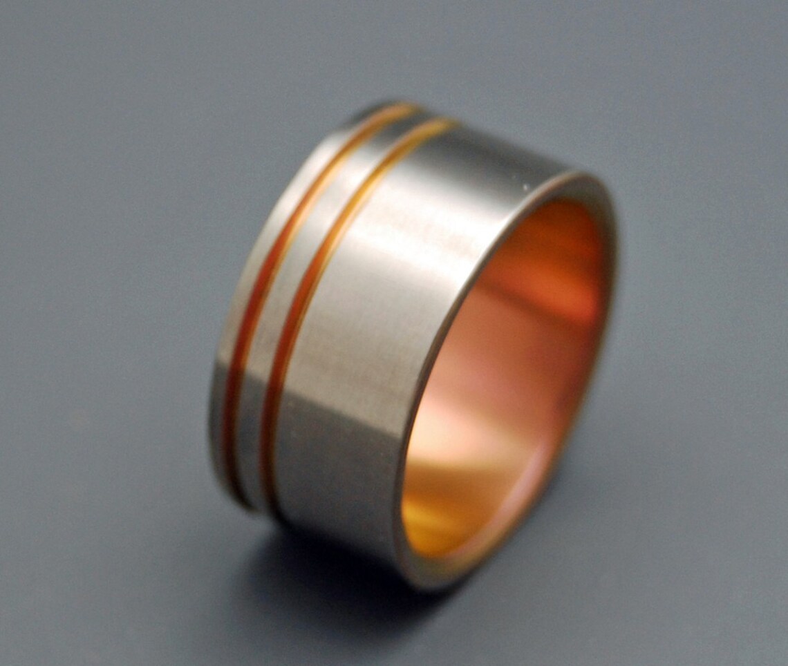 Titanium Wedding Ring, Wedding Ring, Titaniun Rings, Mens Ring, Womens ...