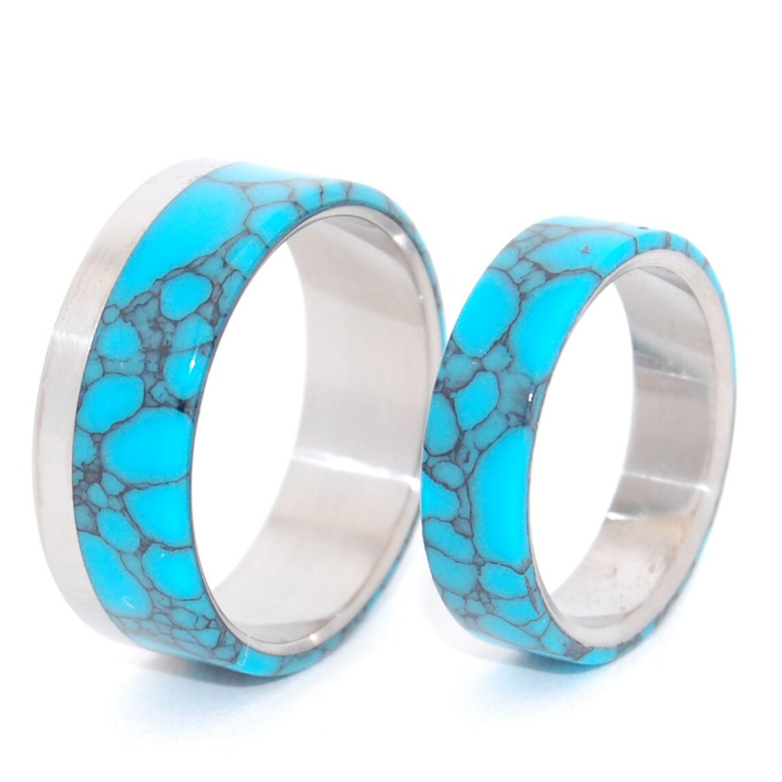 Titanium Wedding Rings Titanium Wedding Band Titanium Rings - Etsy